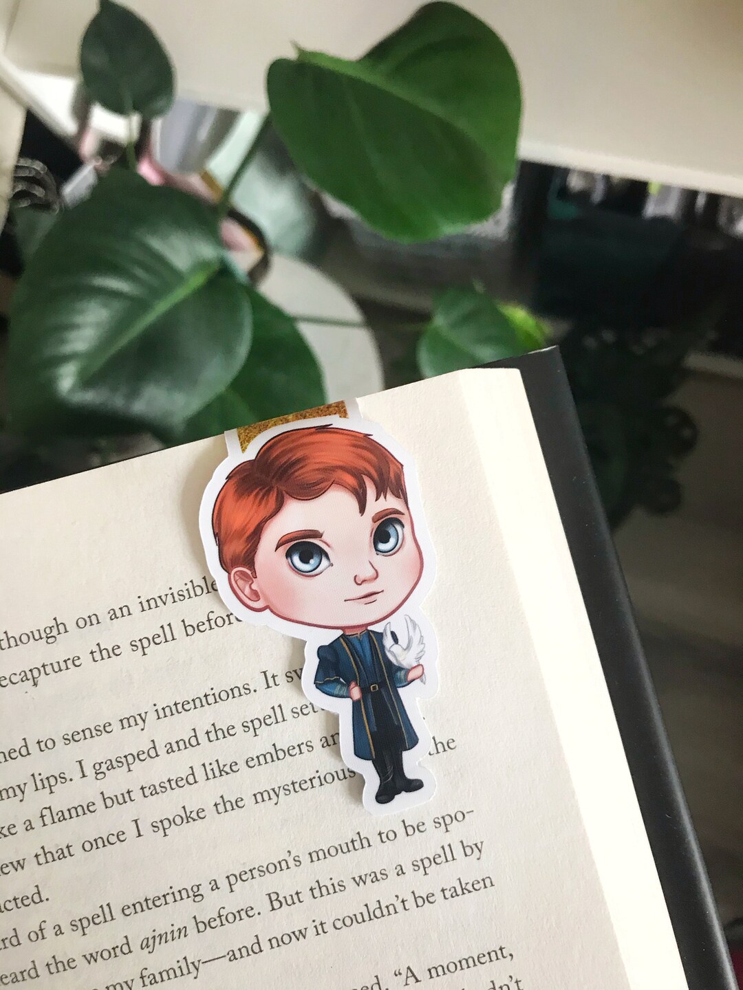 Reid Diggory serpent & Dove Magnetic Bookmark - Etsy