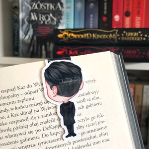 Kaz Brekker six of Crows Leigh Bardugo Magnetic Bookmark - Etsy