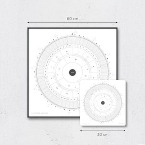Radial Calendar 2021 Planner Downloadable Printable Calendar ENG GMT0 ...