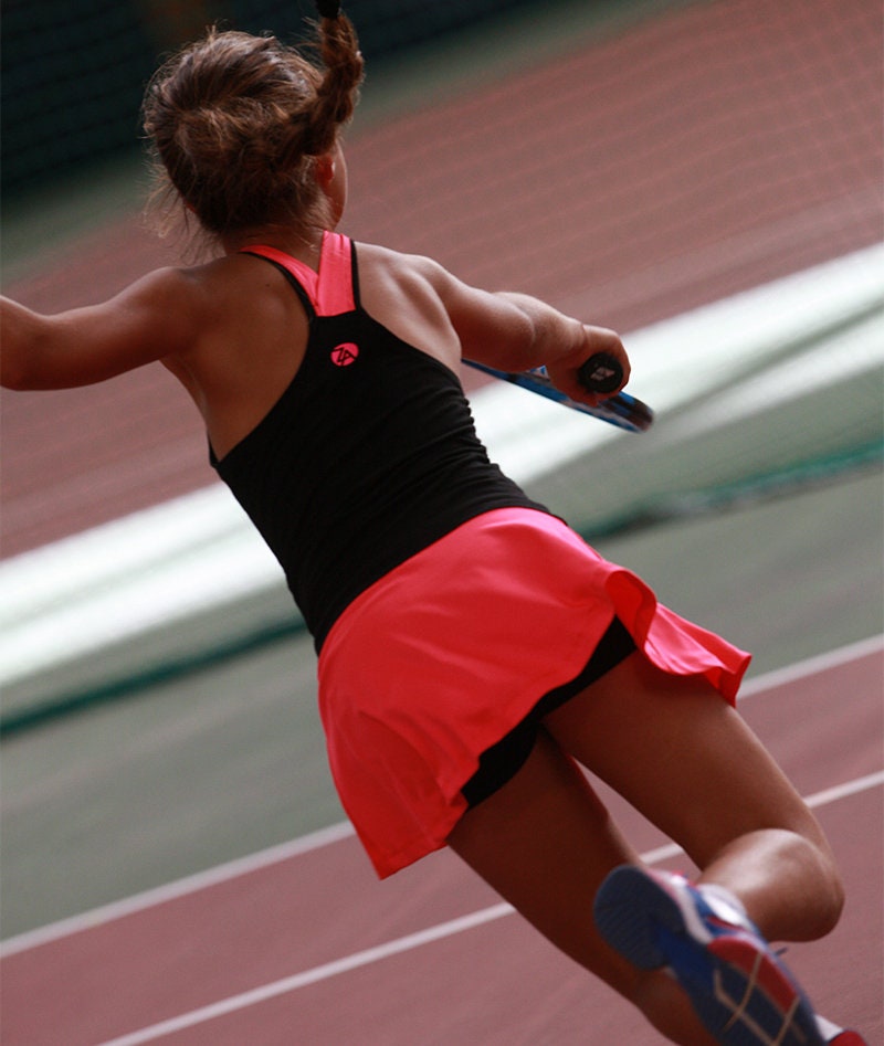 Girls Tennis Dress Racerback Sapir Girls Tennis Apparel Junior Tennis ...