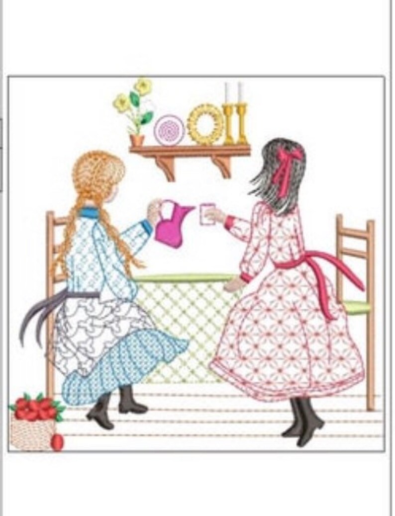 Anne of Green Gables Machine Embroidery Download 3 Different - Etsy