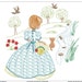 Sarah Kay by the River Machine Embroidery Download 3 Different Sizes ...