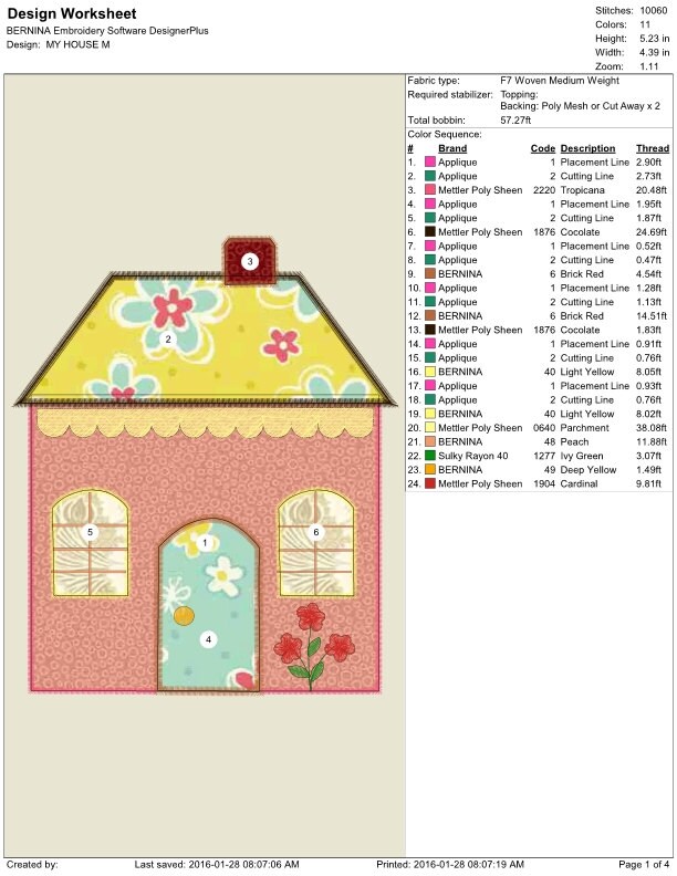 Applique House Machine Embroidery Design: 5 Sizes (digital Download) - Etsy