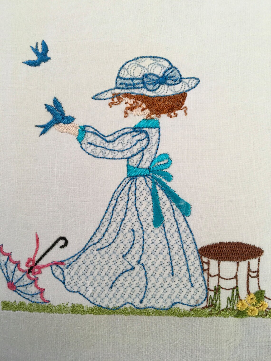 Sarah Kay Machine Embroidery Download 3 Diff Sizes ( 5x5 6x6 7x7")d137 ...
