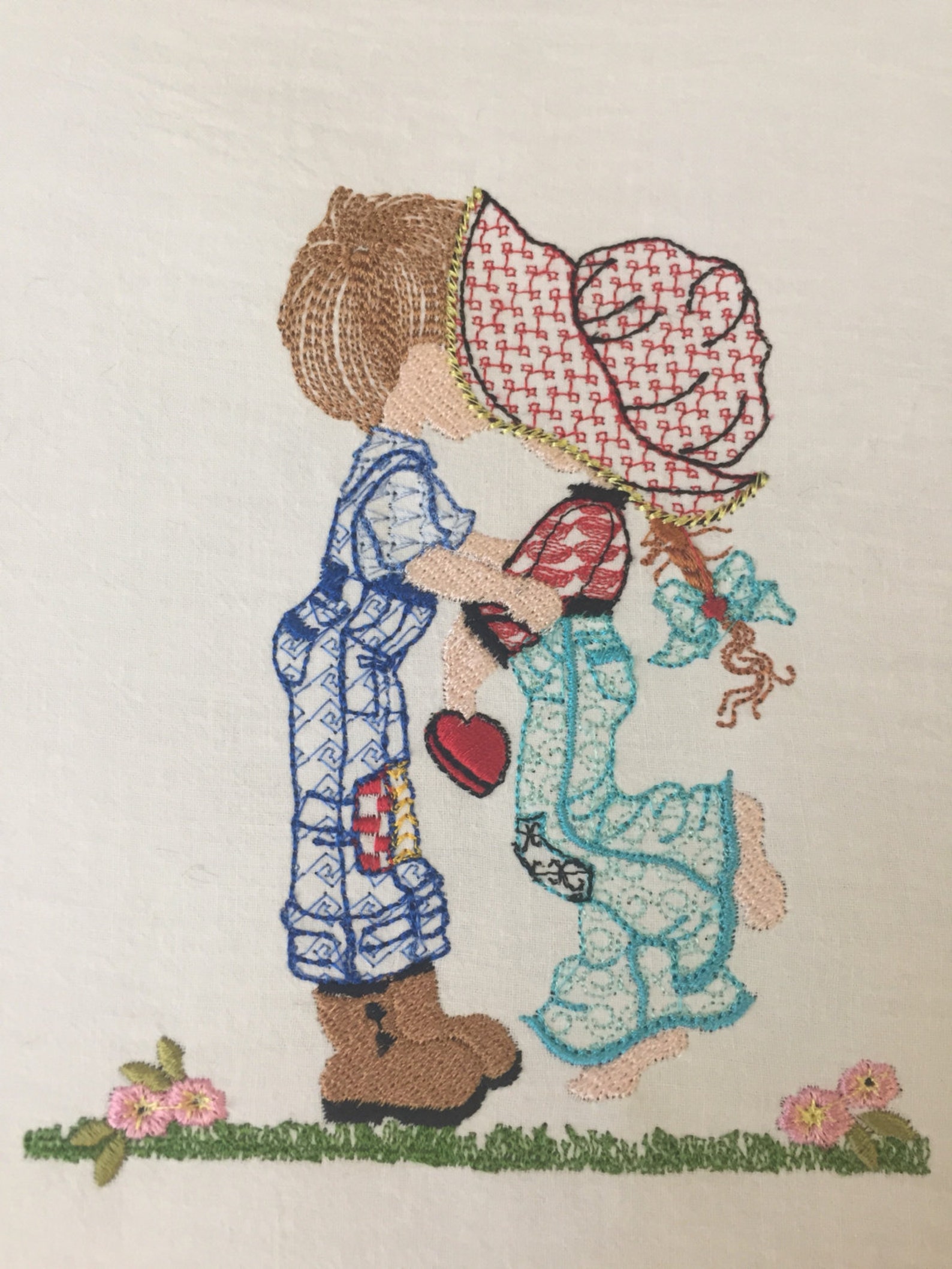 Sarah Kay Valentine Machine Embroidery Download 3 Different Sizes ( 5X5 ...