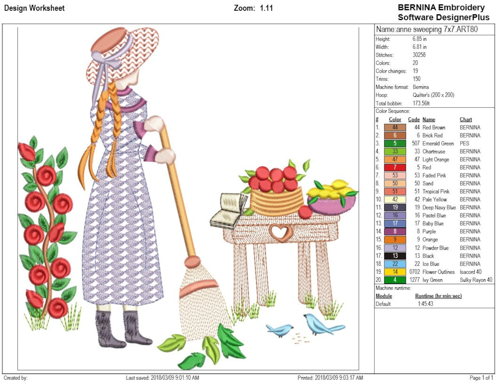 Anne of Green Gables Machine Embroidery Download (5x5 6x6 7x7) D12 - Etsy