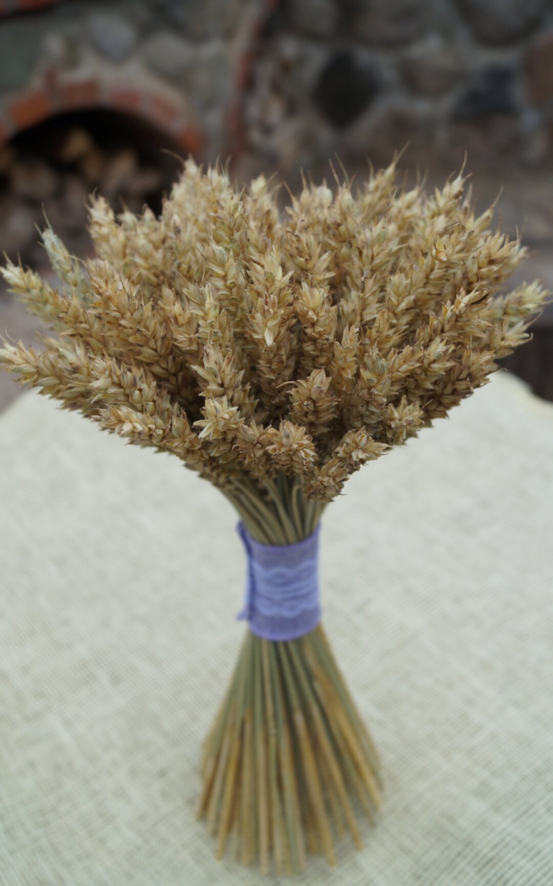 Natural Dried Wheat Bouquet Wheat Bouquet Farmhouse Bouquet Grain ...