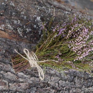 Dried Heather Bouquet Small Heather Bouquet Dried Flower Bouquet ...