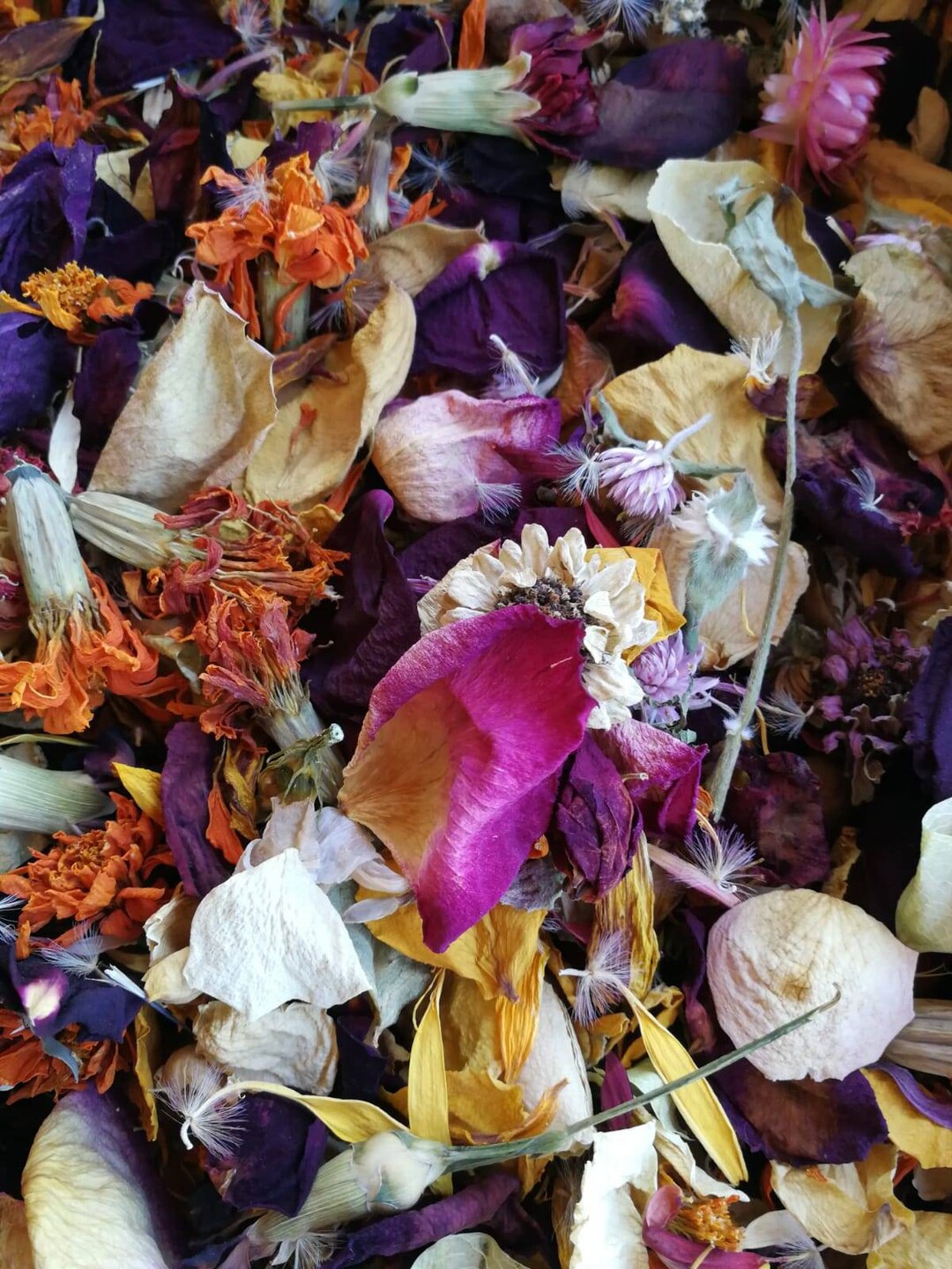 1 Litre Dried Flower Confetti Real Flower Confetti Biodegradable ...