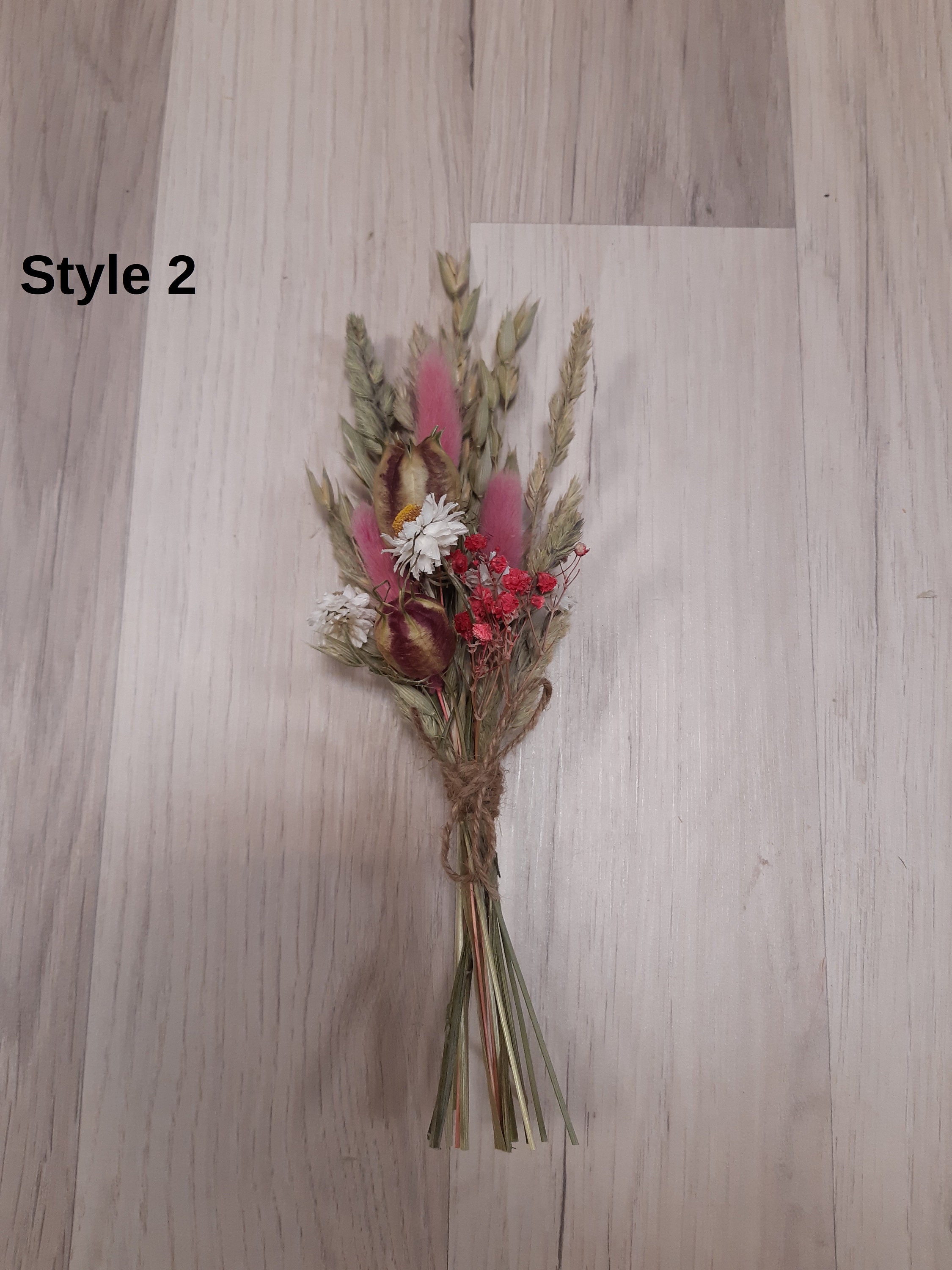 Small Dried Flower Bouquet Dried Flower Bunch Mini Bouquet - Etsy