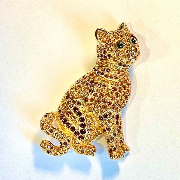 Swarovski Cat - Etsy