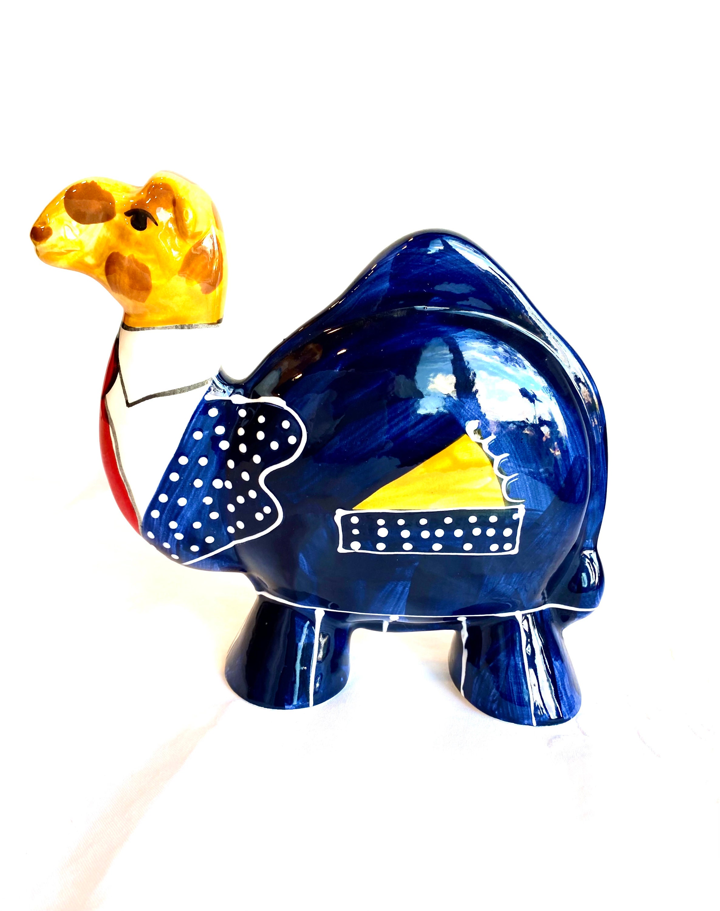 TUROV ART CERAMIC Camel ~ Hand Sculpted and Hand Painted ~ Delightful ...