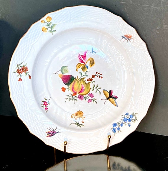CHELSEA HOUSE PLATE Hand Painted Decorative Plate With - Etsy