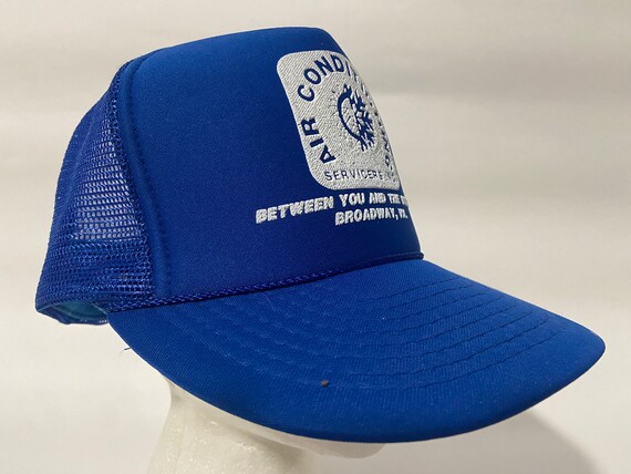 Vintage Air Conditioning Logo Trucker Hat Rope Lined … - Gem