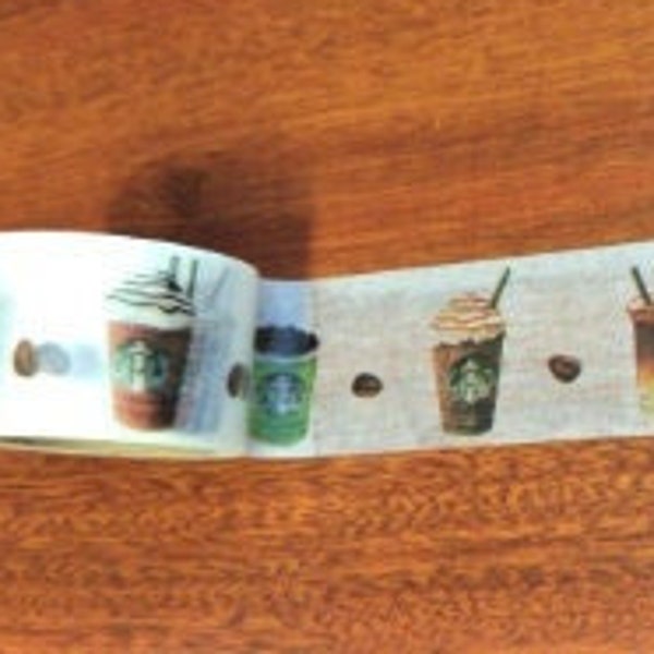 Starbucks Washi Tape - Etsy
