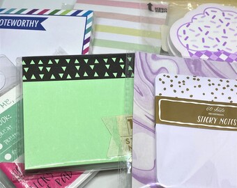 Cupcake Sticky Notes - Etsy