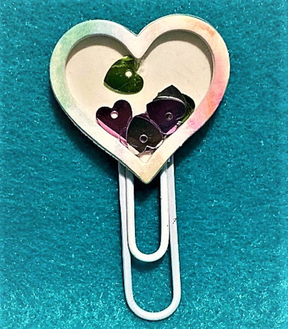 Shaker Heart Paper Clip - Etsy
