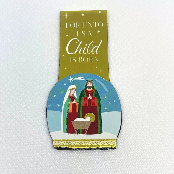Nativity Bookmark - Etsy