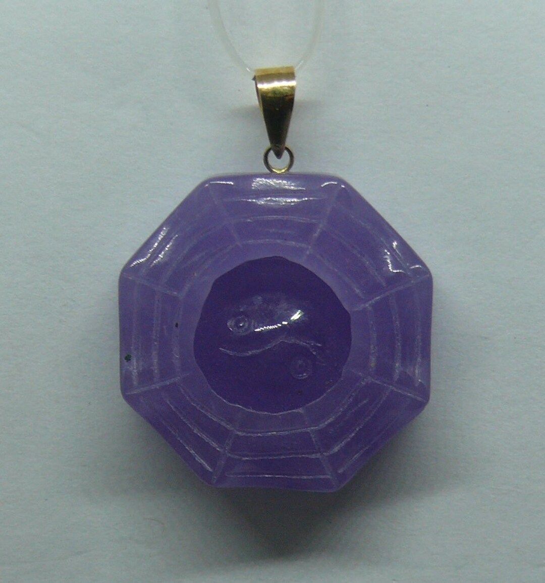 Jade Yin Yang (movable Yin Yang) Pendant 14k Yellow Gold - Etsy