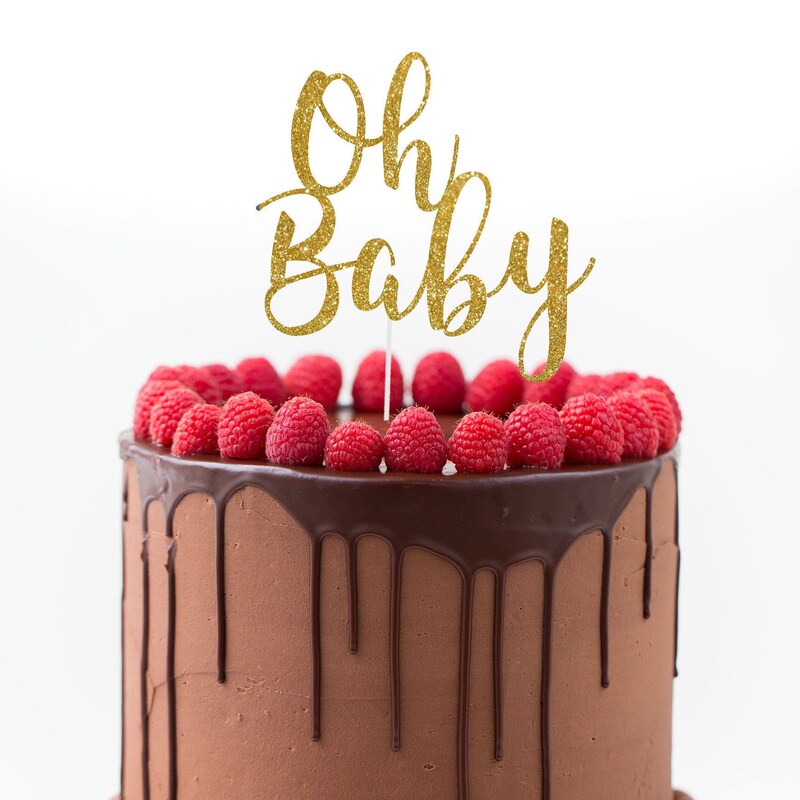 Baby Cake Topper - Etsy