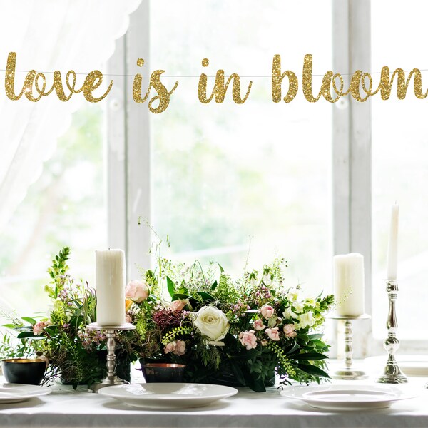 Bridal Shower Theme Love in Bloom - Etsy