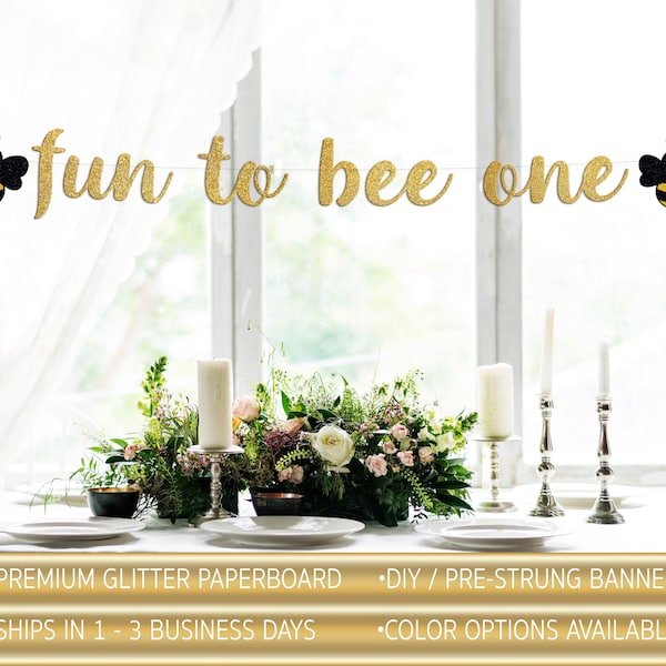 Fun to Bee One - Etsy