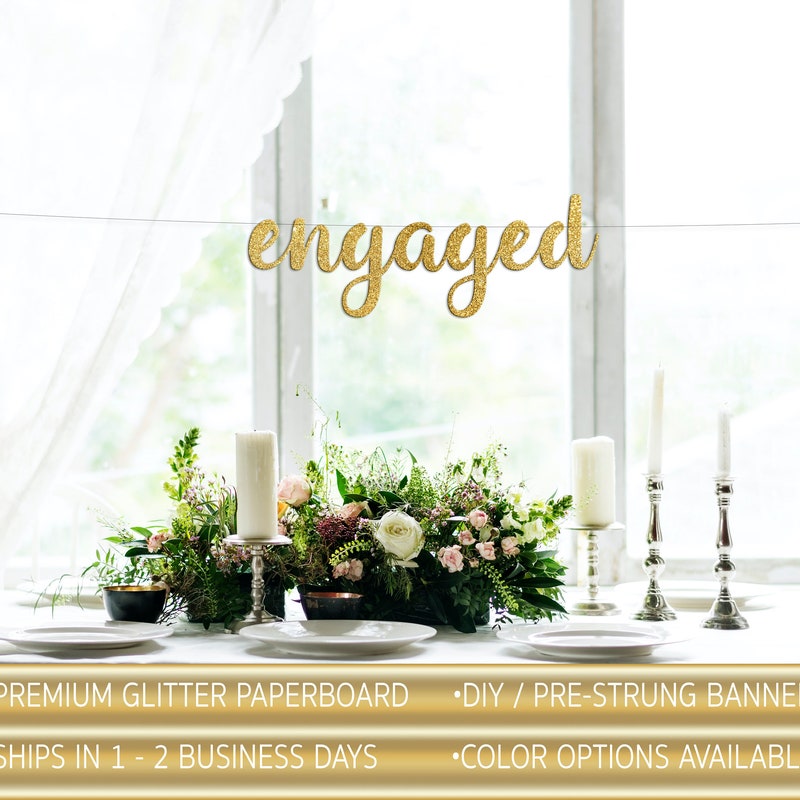 Engagement Banner - Etsy