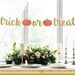 Trick or Treat Banner, Halloween Banner, Trick or Treat, Halloween ...