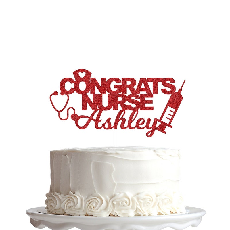 Nurse Cake Topper - Etsy