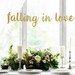 Falling in Love Banner | Fall Bridal Shower | Fall Bridal Shower ...
