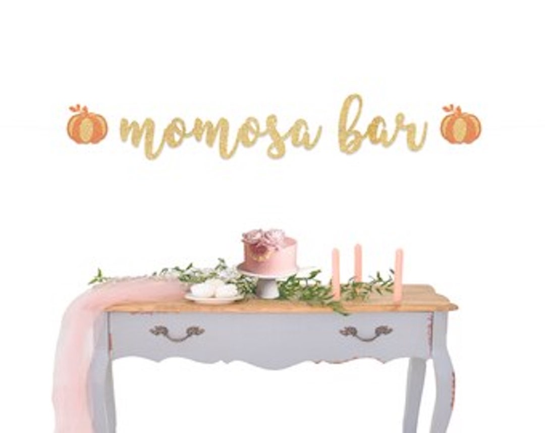 Momosa Bar Banner, Fall Theme Banner, Mimosa Bar, Mimosa Banner, Momosa ...