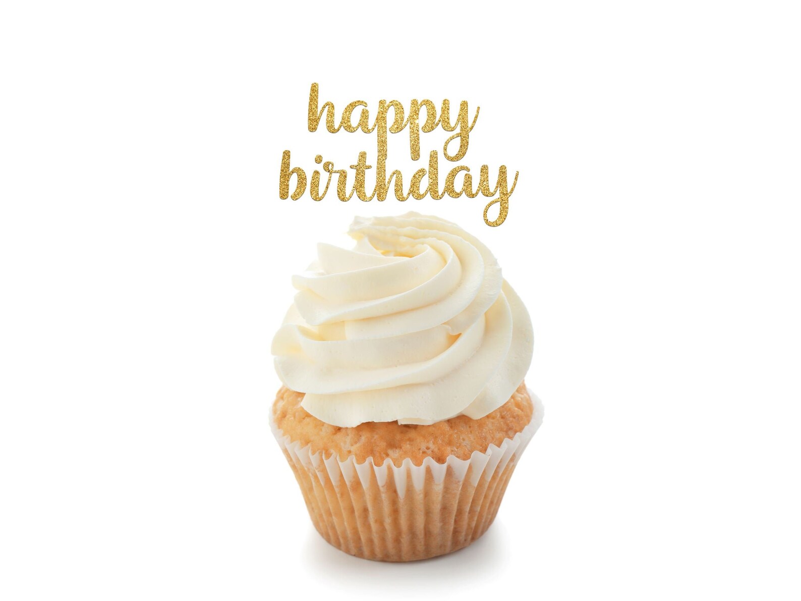 Happy Birthday Cupcake Topper Cupcake Topper Happy Birthday - Etsy