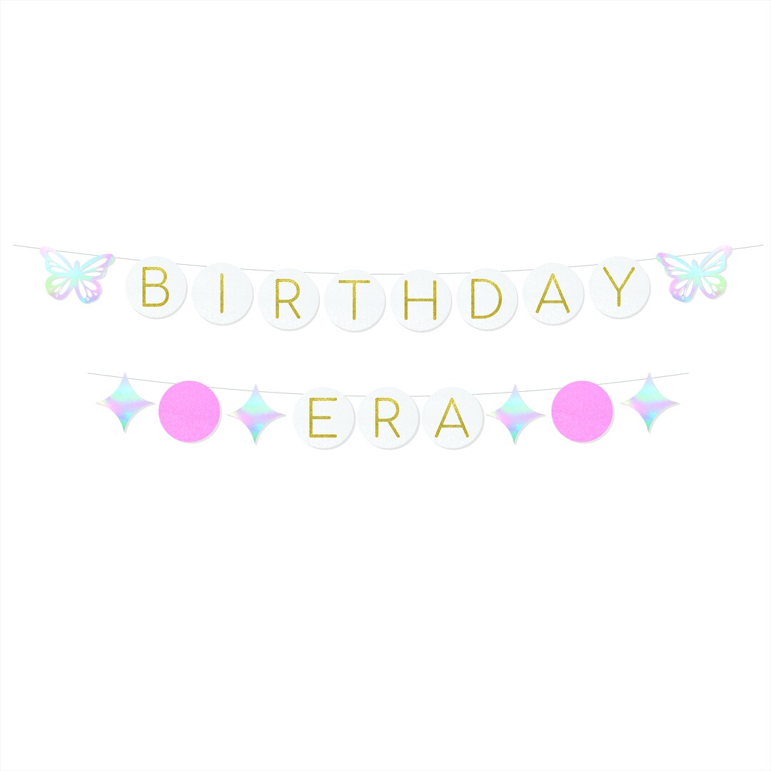 Taylor Birthday Party Decorations Taylor Birthday Banner, Happy ...