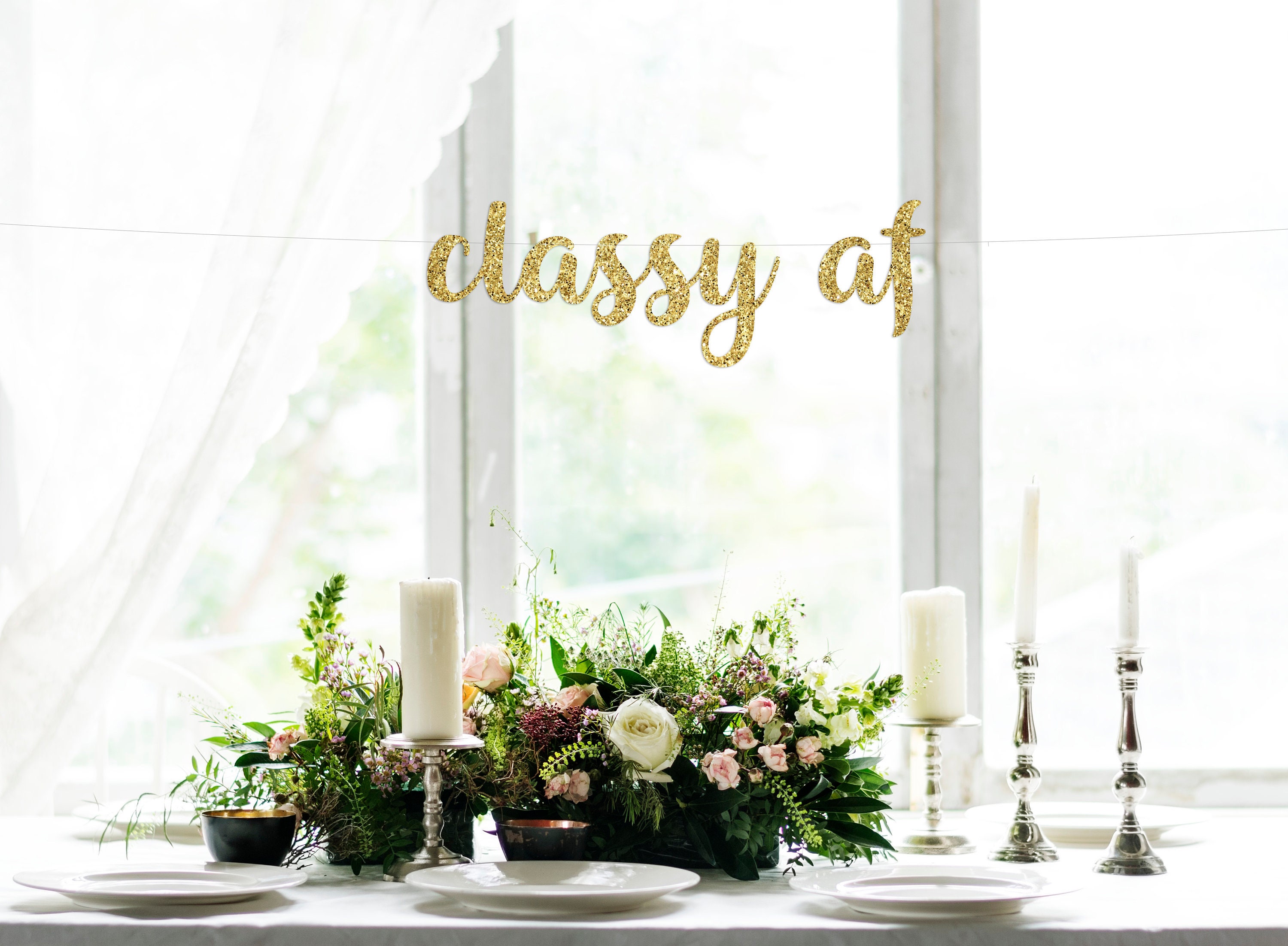 Classy Af Banner Hashtag Classy Af Classy Banner Stay Etsy
