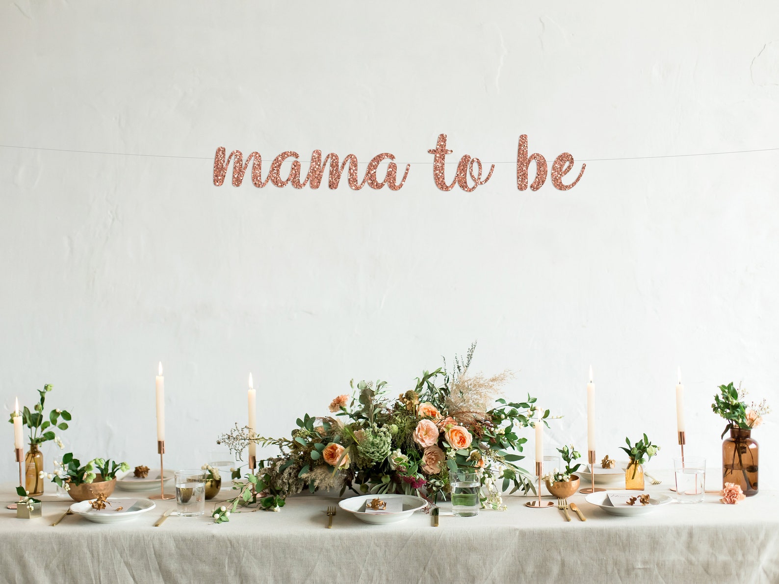 Mama to Be banner Mommy To Be Baby Shower Baby Shower | Etsy