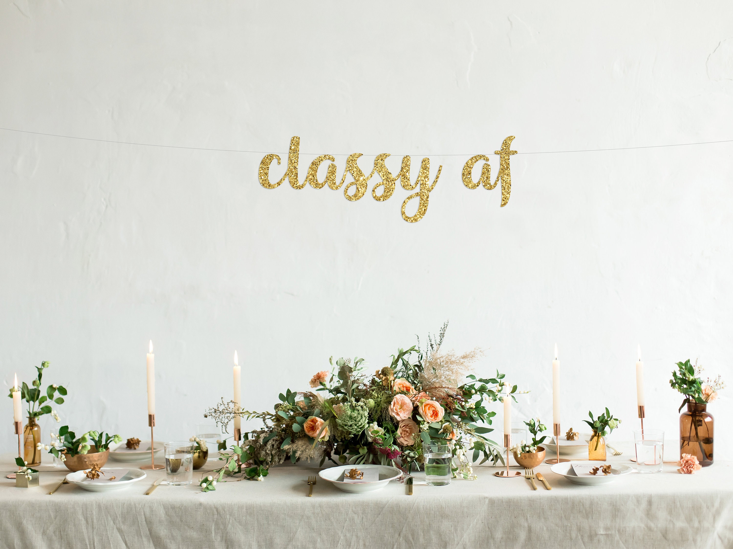 Classy AF Banner Hashtag classy af Classy Banner Stay | Etsy