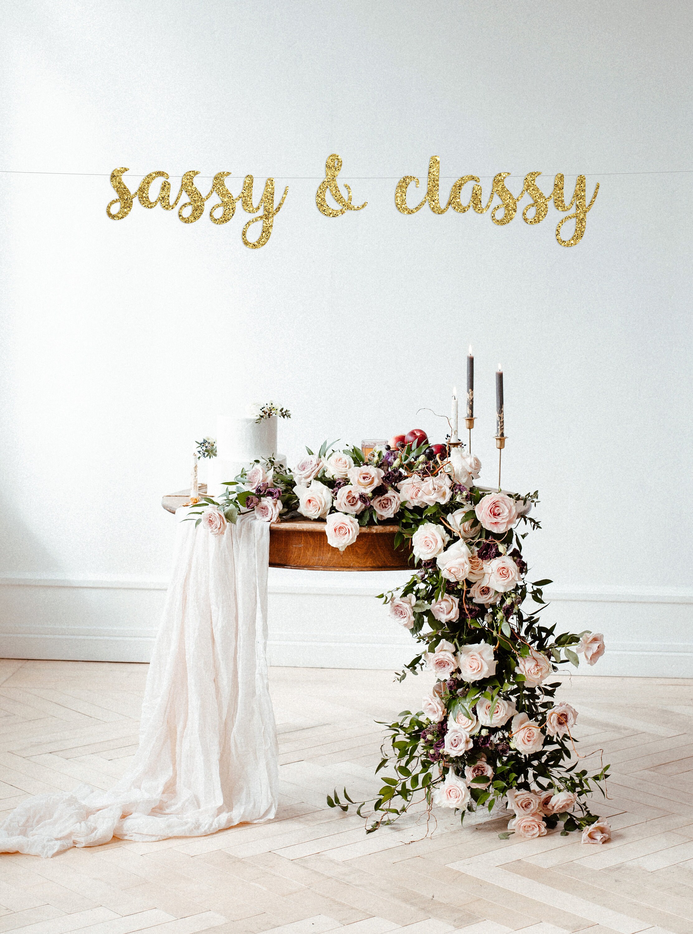 Sassy & Classy Sassy and Classy Banner Classy Banner - Etsy UK