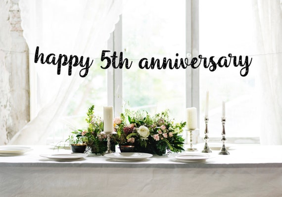 5th Anniversary Banner