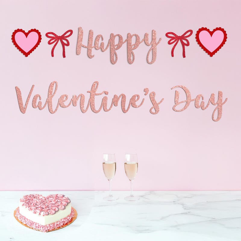 Valentine Day Banner - Etsy