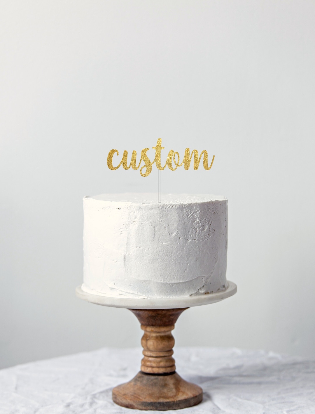 Custom Cake Topper, Personalised Birthday Cake Topper - Personalise ...
