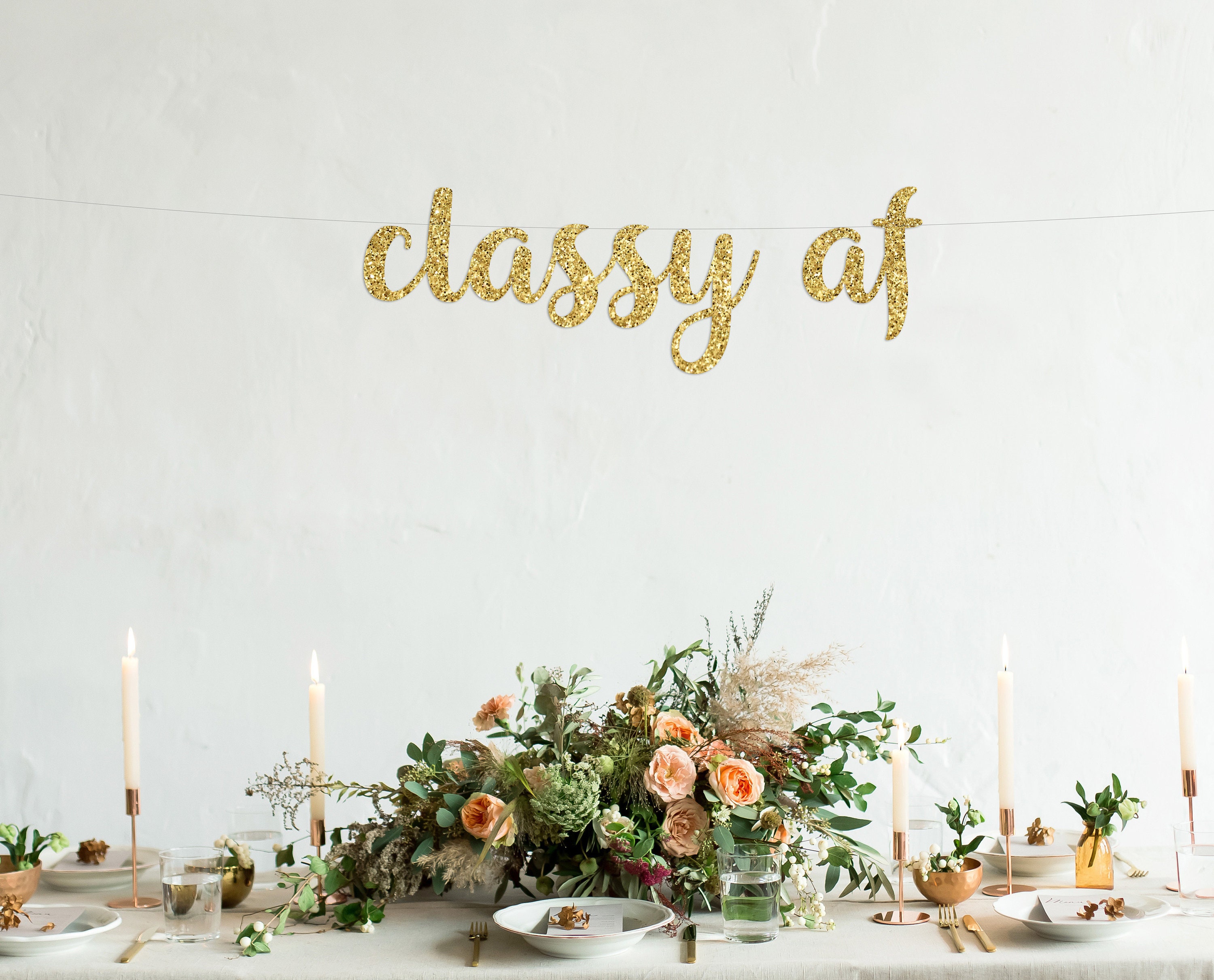 Classy AF Banner Hashtag classy af Classy Banner Stay | Etsy