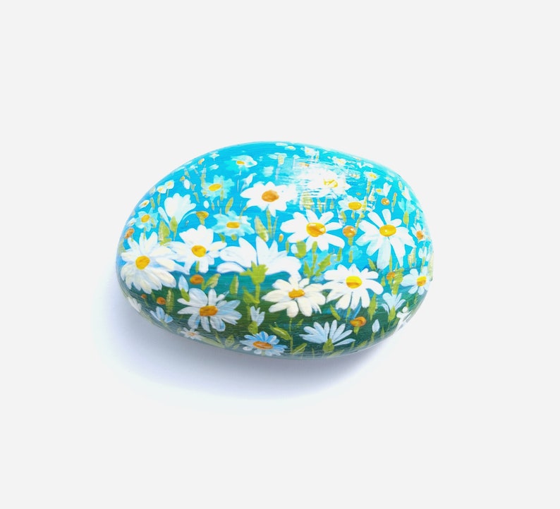 Summer Painted Rocks Hand Painted Pebble Miniature Art Rock - Etsy