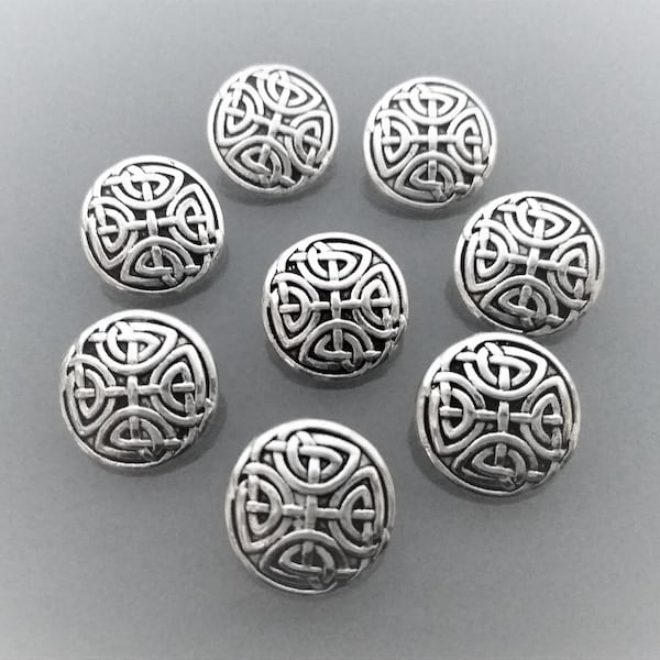 Silver Buttons - Etsy