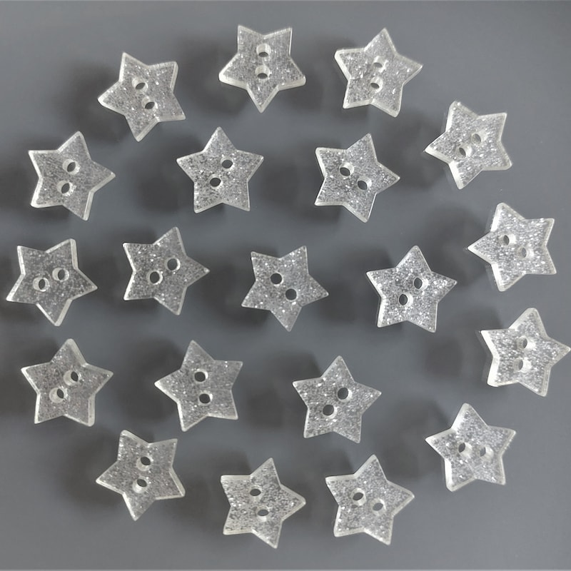 Silver Buttons - Etsy