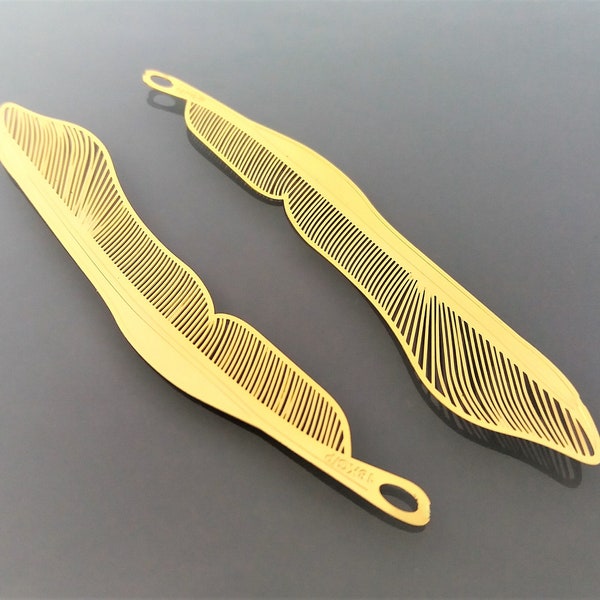 Feather Bookmarks - Etsy