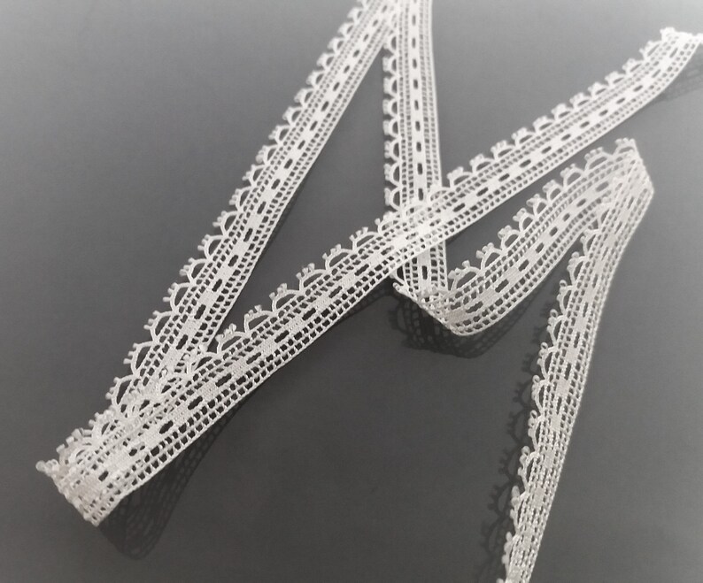 2 Meters White Lace Opened 11 Mm Wide - Etsy