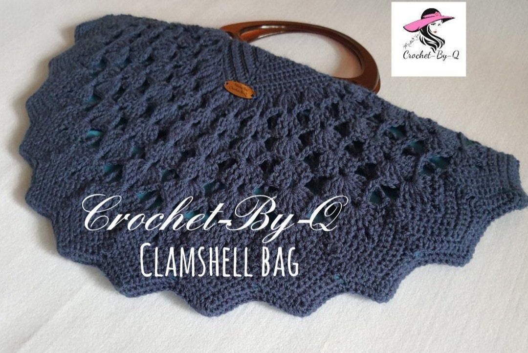 Vintage 1940's Crochet Clamshell Bag PATTERN! Pattern Guaranteed! - Etsy