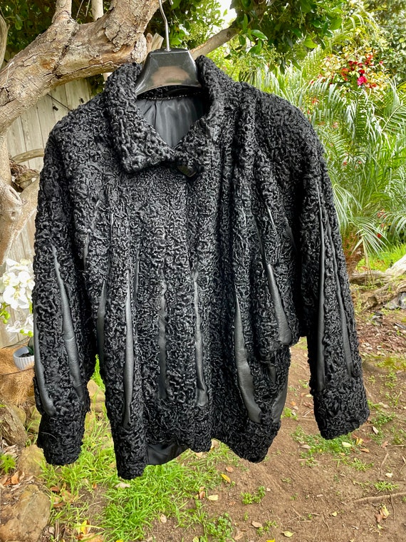 80’s Retro Broadtail With Leather Inserts Large Batwi… - Gem