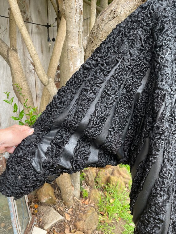 80’s Retro Broadtail With Leather Inserts Large Batwi… - Gem