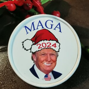 MAGA Donald Trump 2024 Christmas Tree Decoration - Etsy